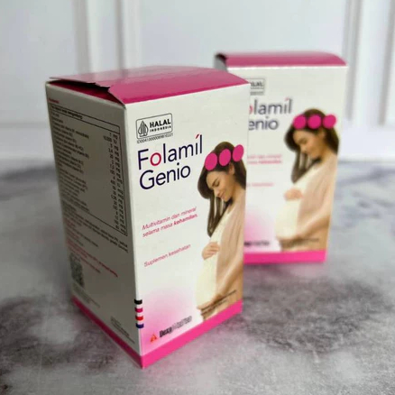 Jual Folamil Genio 30 Kapsul ×2 EXP 2026 | Shopee Indonesia