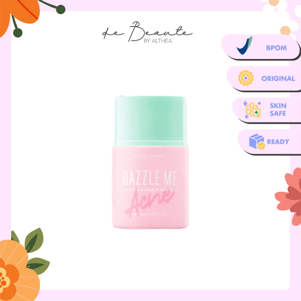 Jual Dazzle Me Acne Armor Cover & Correct Skin Tint Beauty Liquid ...