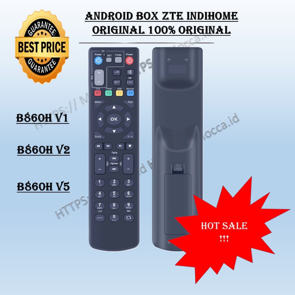 Jual Remote Original STB Android TV BOX B860H B760H Indi Speedy | Shopee Indonesia