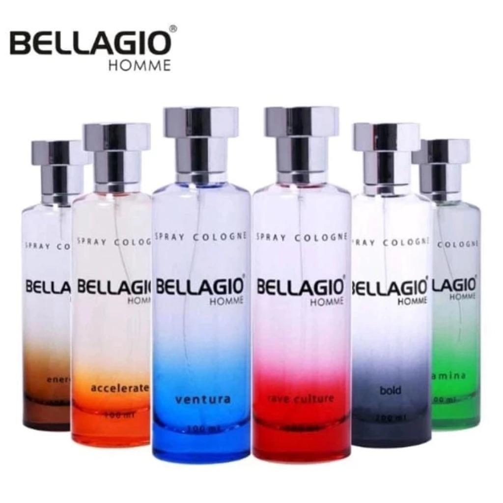 Jual Bellagio Homme Spray Cologne 100ml | Shopee Indonesia
