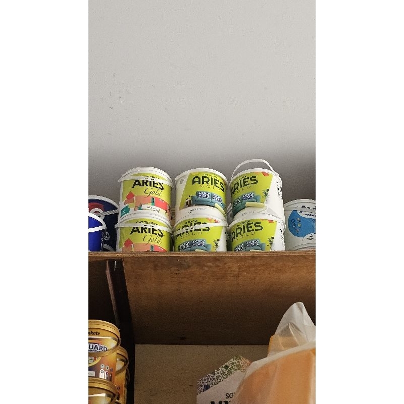 Jual CAT TEMBOK ARIES GOLD 5KG WARNA BIRU | Shopee Indonesia