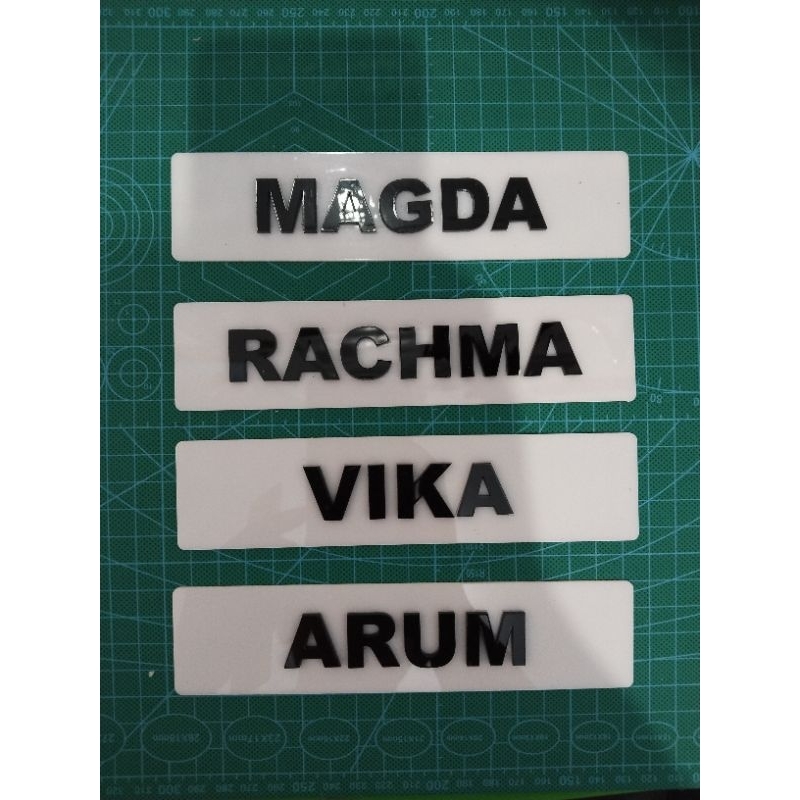 Jual sign nama ruang akrilik timbul custom papan nama ruang akrilik ...