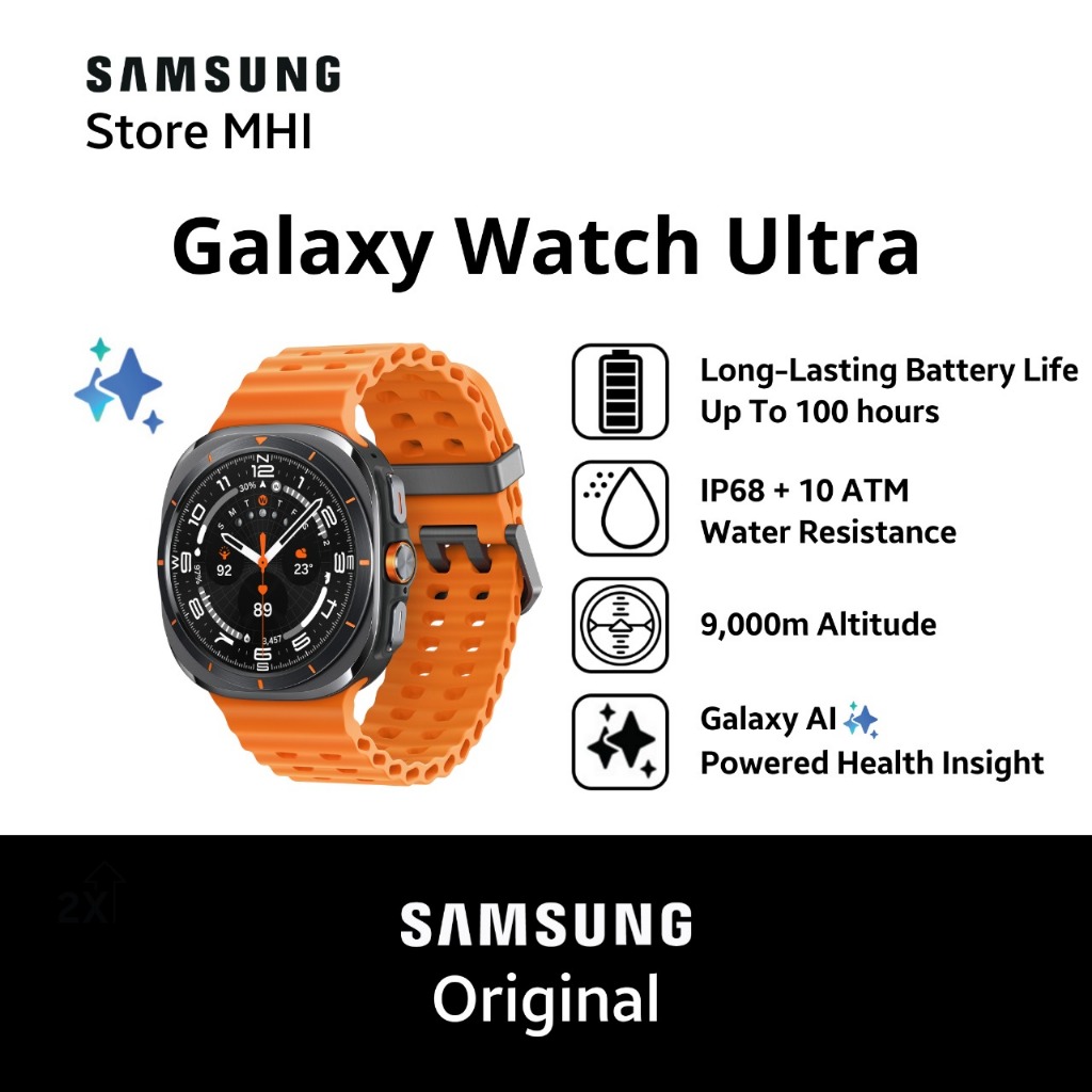 Jual Samsung Galaxy Watch Ultra, Original, Smart AI, New Lauching ...