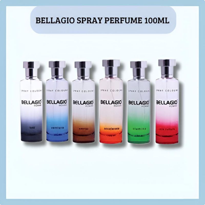 Jual Bellagio Spray Cologne 100ML All Varian | Shopee Indonesia