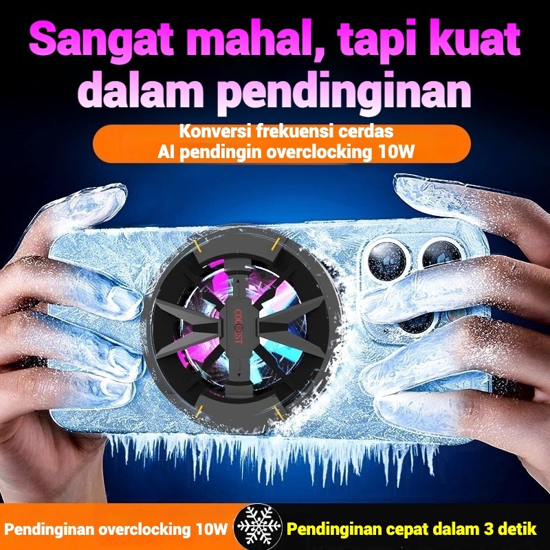 Jual Fan cooler hp gaming /fan cooler hp tanpa kabel /cooling fan hp ...