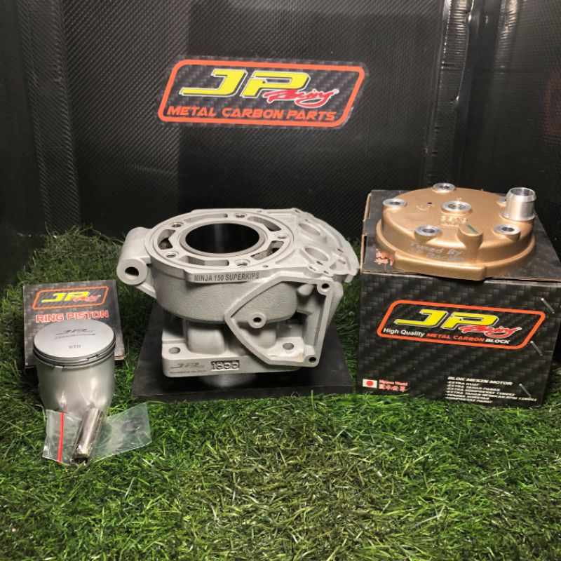Jual JP Racing Blok komplit ninja 1855 semi carbon dan full carbonJP ...