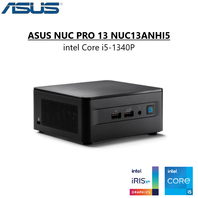 Jual ASUS NUC 13 Pro NUC13ANHI5 Intel Core i5 1340P 12 Cores 16 Threads 4.6GHz Turbo - Mini PC ...