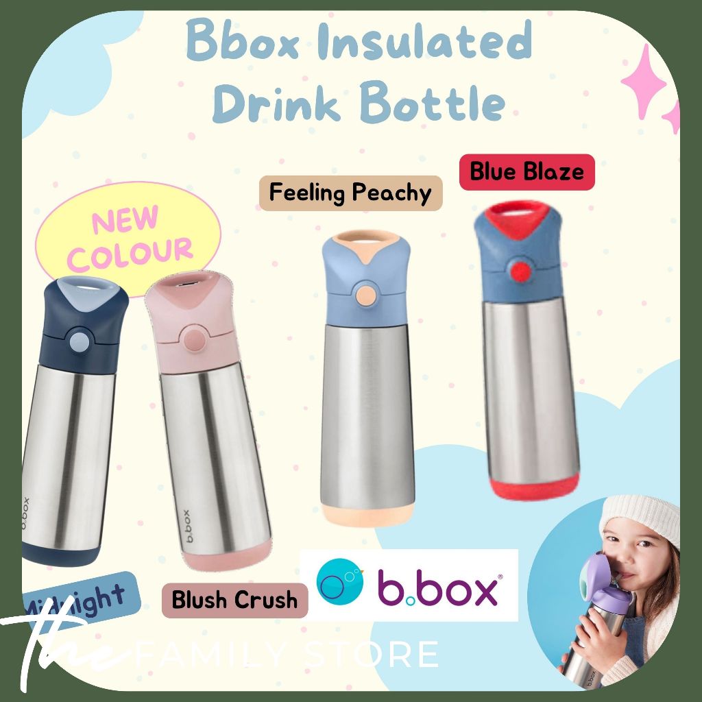 Jual Bbox Insulated Drink Bottle 500ml/Botol Termos Minum Anak 350ml 500ml/ Botol Minum B.Box ...