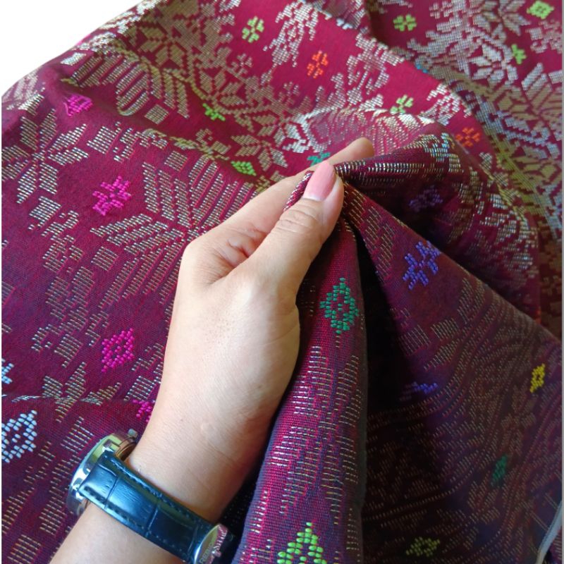 Jual KAIN TENUN SONGKET MELAYU BATU BARA MANDAILING BATAK ORI ...