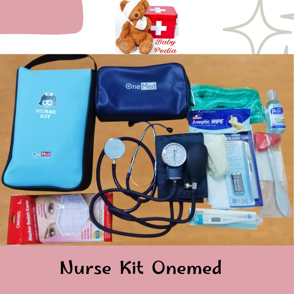 Jual BabyPedia NURSE KIT ONEMED / MEDICAL KIT GC / TAS SUSTER / Nurse ...