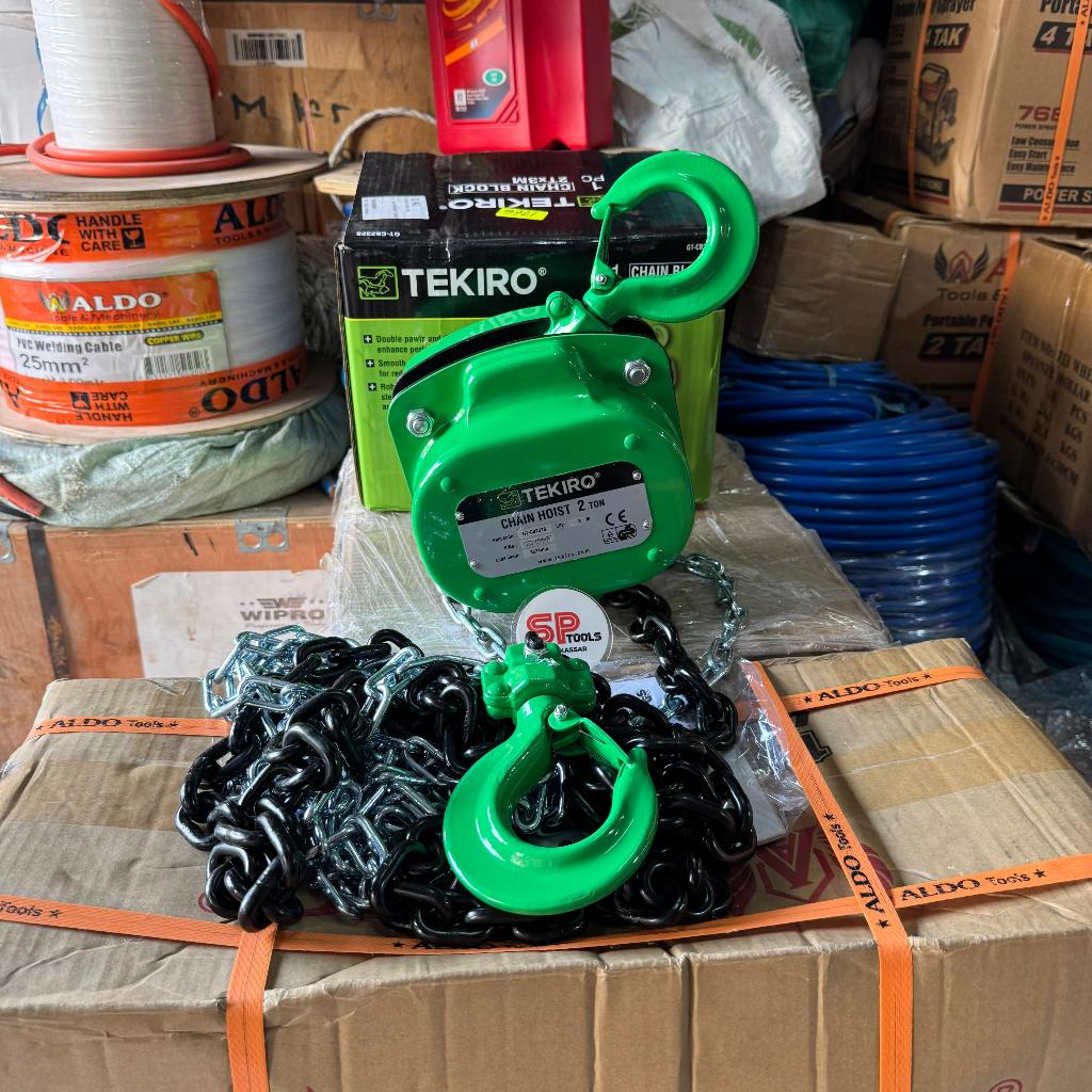 Jual CHAIN BLOCK / CHAINBLOCK / TAKEL / KATROL RANTAI 2 TON X 3 METER ...