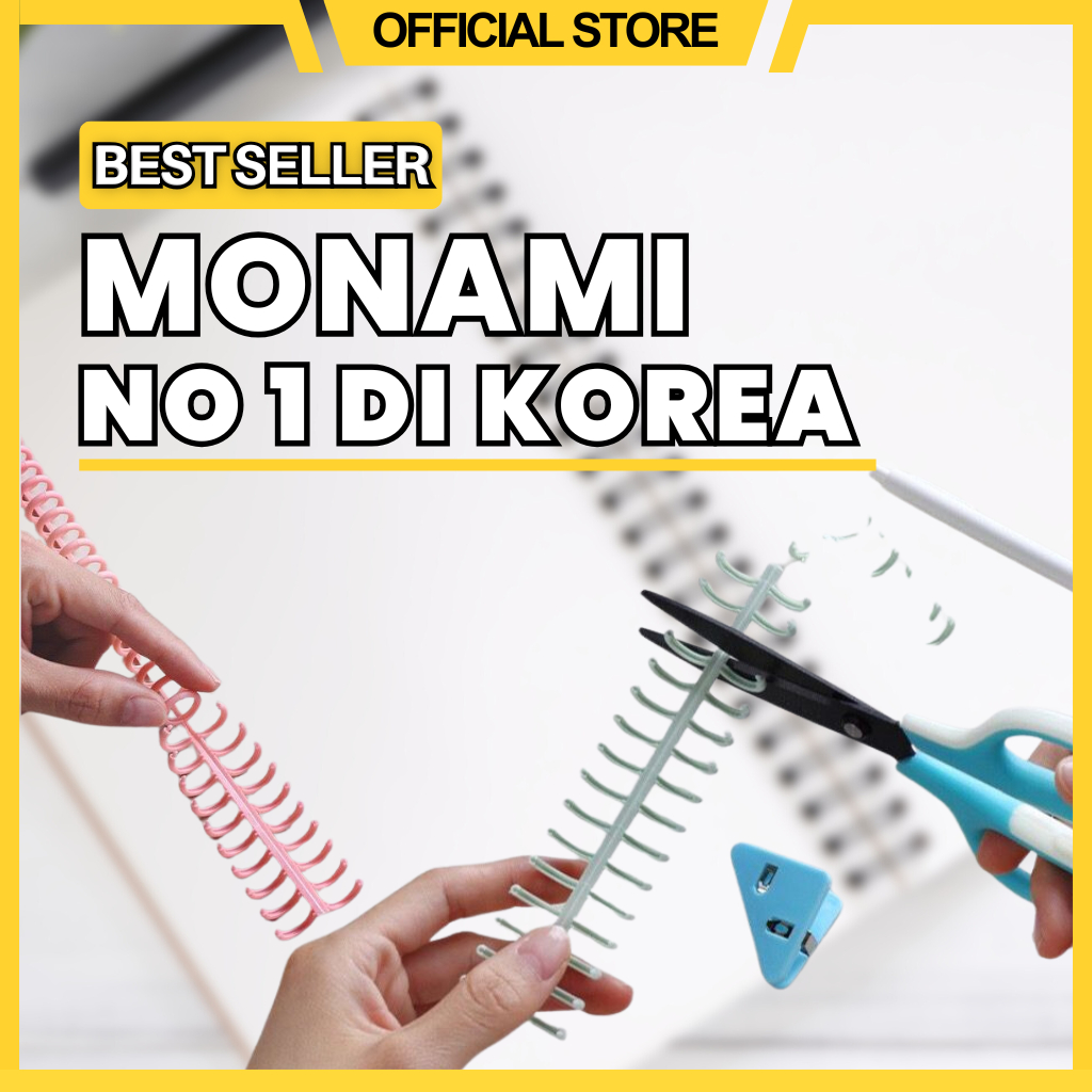 Jual Ring Binder / Loose-Leaf Notebook Ring Plastik Pastel Flexibel ...