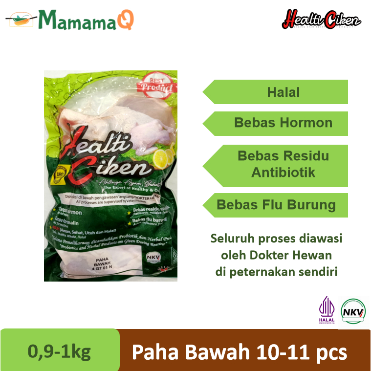 Jual HEALTI CIKEN HEALTHY CHICKEN Ayam Sehat Probiotik Paha Bawah Halal ...