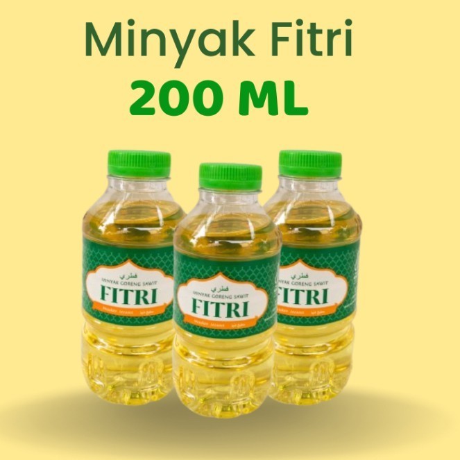 Jual Minyak Goreng Fitri 200 ML (1 Krat 24 botol) / 400 ML (1 Krat 12 botol) | Shopee Indonesia