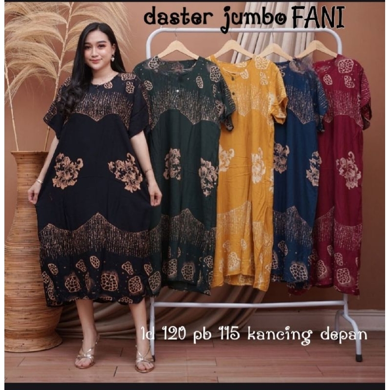 Jual Paket Hemat 100 Ribu Dapat 4 Pcs Daster Rayon Jumbo berbagai motif ...
