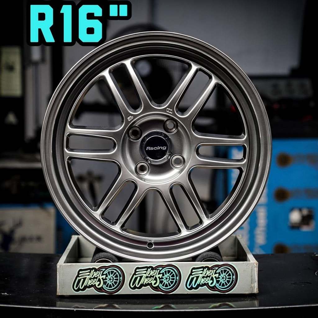 Jual Velg Mobil Racing ENKEI RPF 1 FLOW FORMING R16” PCD 4x100 Lebar 7 ET 42 Warna Hyper Black ...