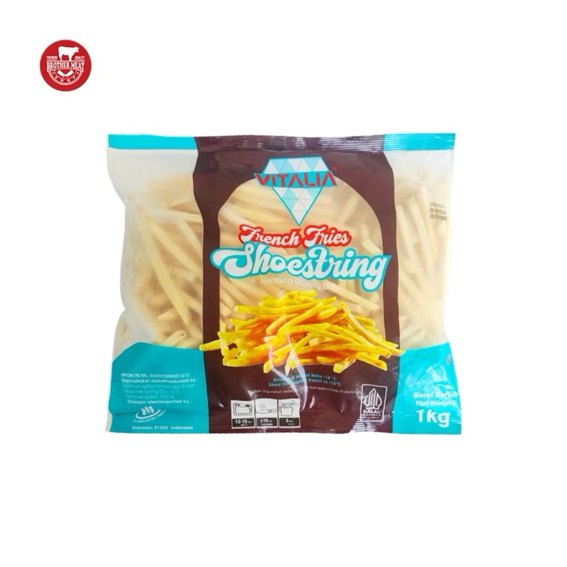Jual VITALIA French Fries Shoestring 1 KG | Shopee Indonesia