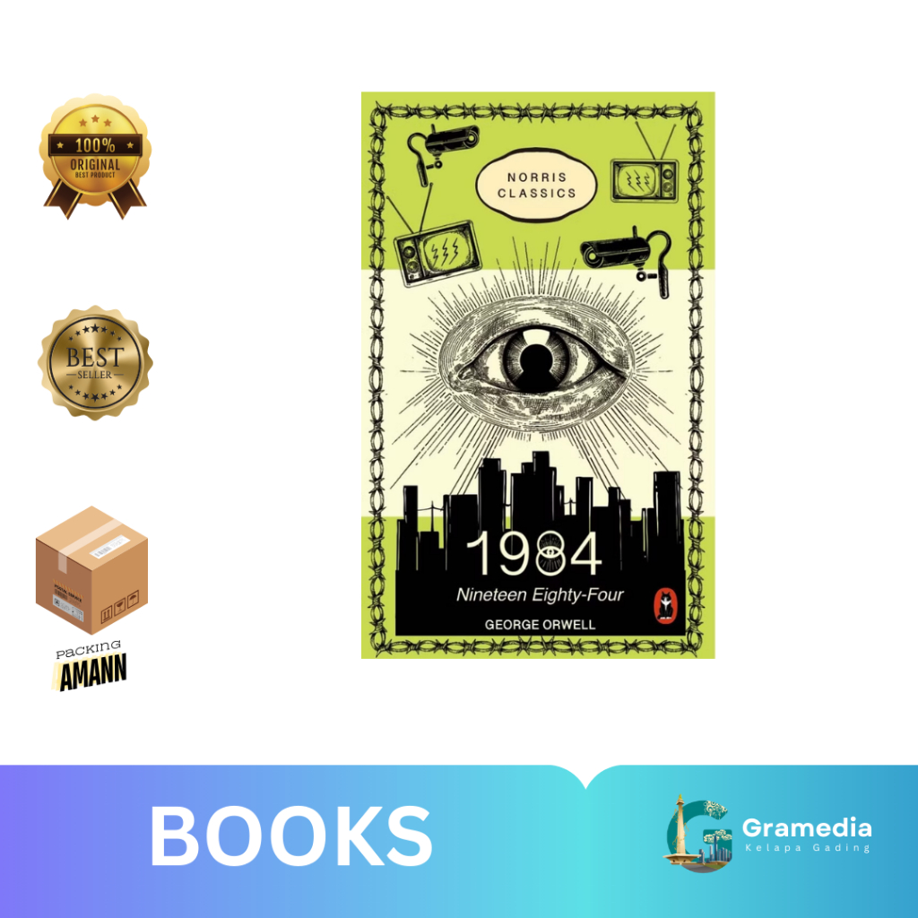 Jual Gramedia MKG - Buku Nineteen Eighty-Four 1984 (George Orwell ...