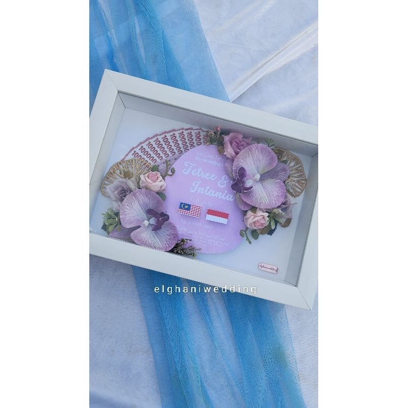 Jual elghaniwedding- Mahar Bingkai - Bingkai Mahar 30x40cm - Mahar ...