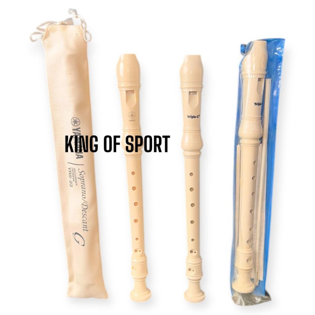 Jual Suling Yamaha YRS 23 Recorder Yamaha Plus varian Triple S | Shopee ...