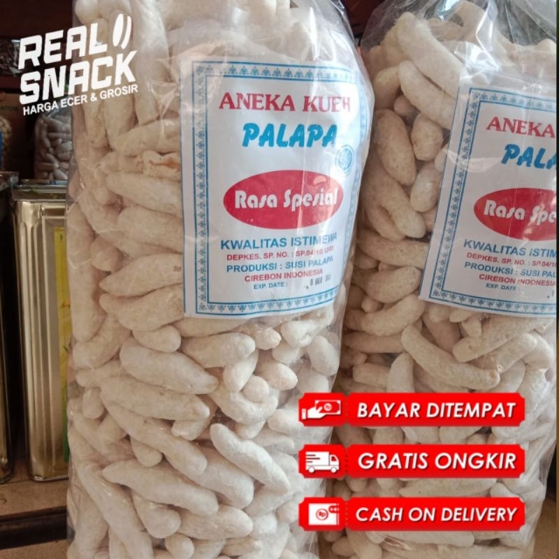 Jual 500 GRAM KUE LADU MANIS PALAPA GULA PUTIH | Shopee Indonesia