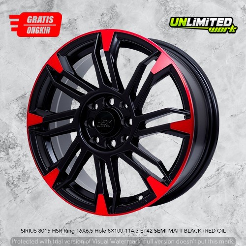 Jual velg mobil avanza xenia brio maazda2 hsr wheel tipe SIRIUS r16 pcd ...