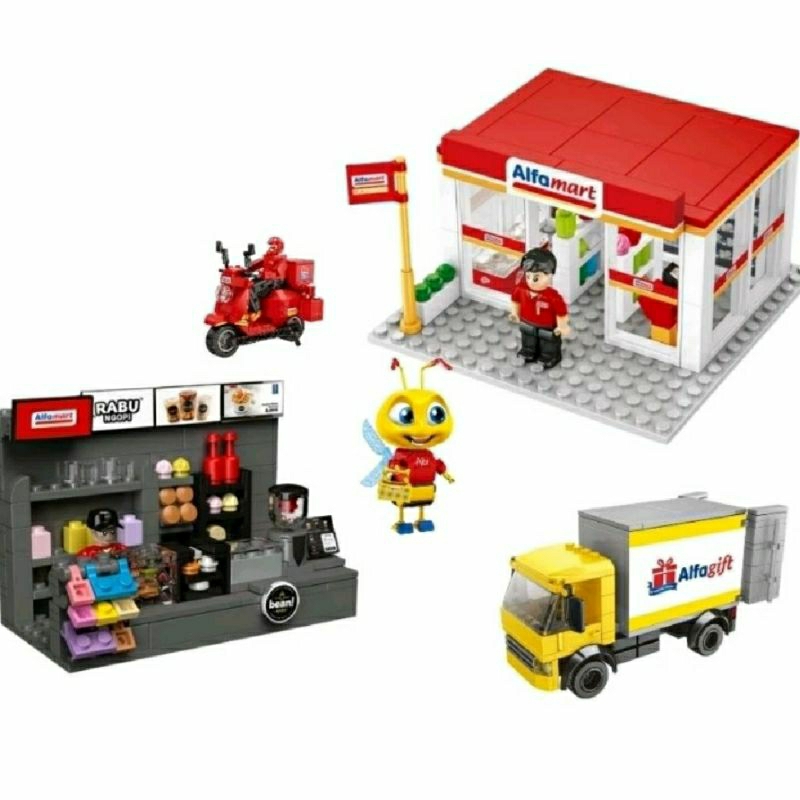 Jual Lego/Brick Mainan Alfa Limited Edition "sisa lebah" | Shopee Indonesia