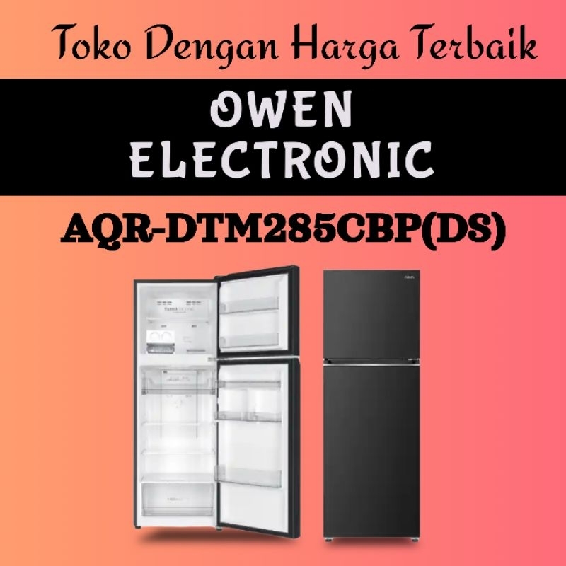 Jual AQUA KULKAS 2 PINTU KECIL SMALL 2 DOOR REFRIGERATOR AQR-DTM285CBP(DS) | Shopee Indonesia