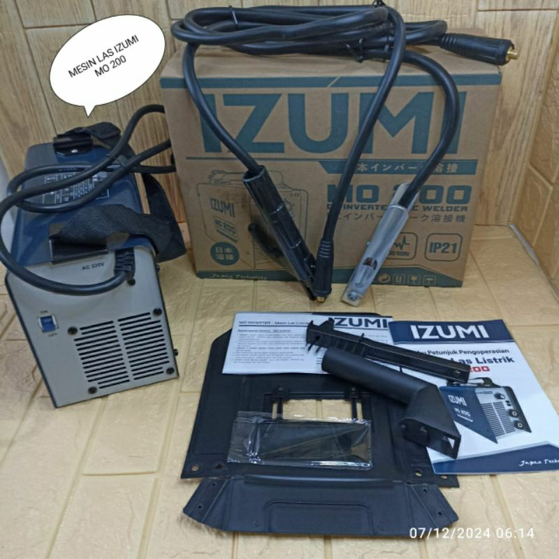 Jual MESIN LAS IZUMI MO 200 DC INVERTER ARC WELDER | Shopee Indonesia