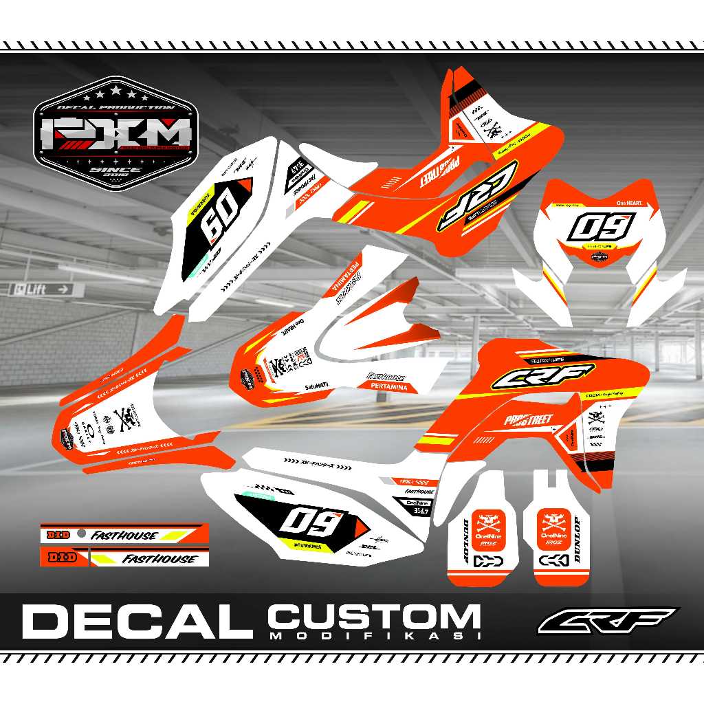 Jual DECAL Gordon Sticker Custom by REQUEST CUSTOMER FULL CUSTOM ...