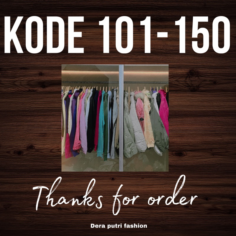 Jual JAKET kode 101-150 | Shopee Indonesia