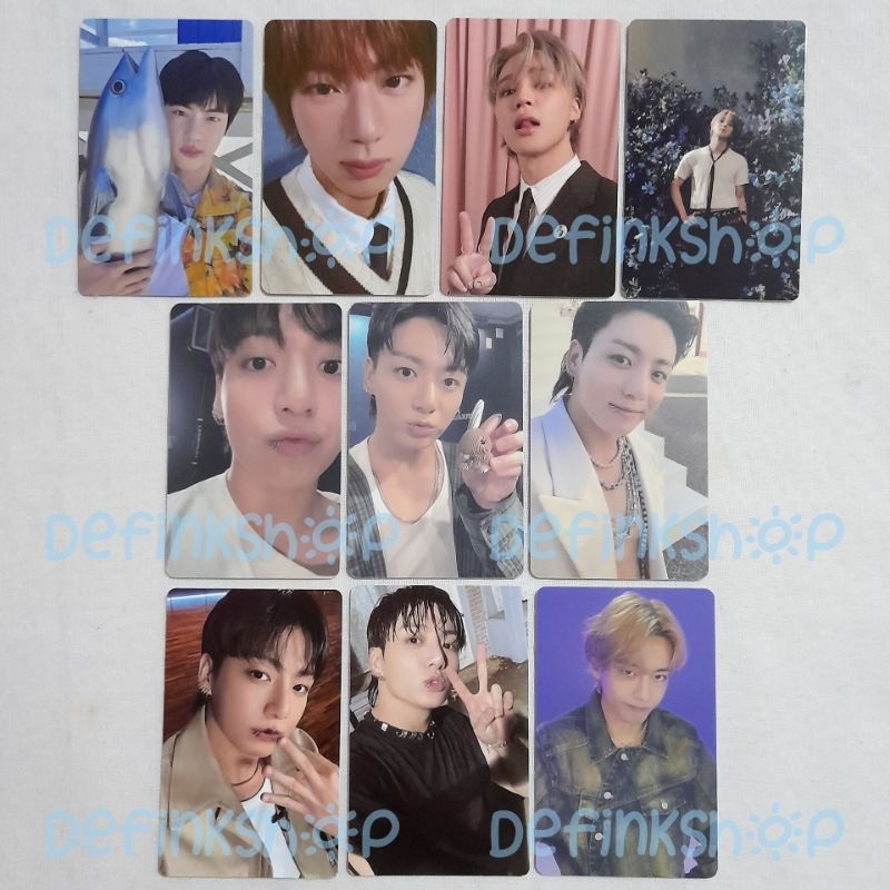 Jual [READY STOCK] Official POB Web Weverse Shop / LD M2U Powerstation / PVC PC BTS - Jin Jimin ...