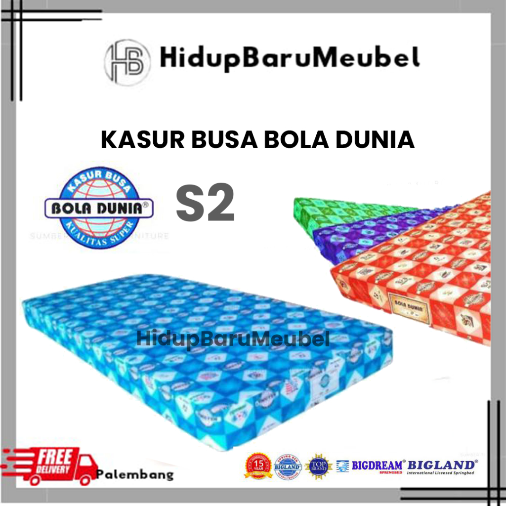 Jual Kasur Busa Bola Dunia S2 / busa kepingan hijau lembaran lembar ...