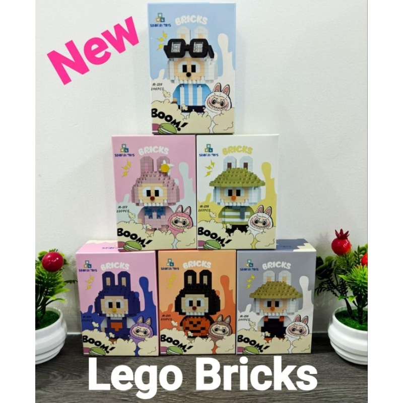Jual Micro Block Labubu Trendy /Nano Block Lucu Labubu / Maianan Balon ...