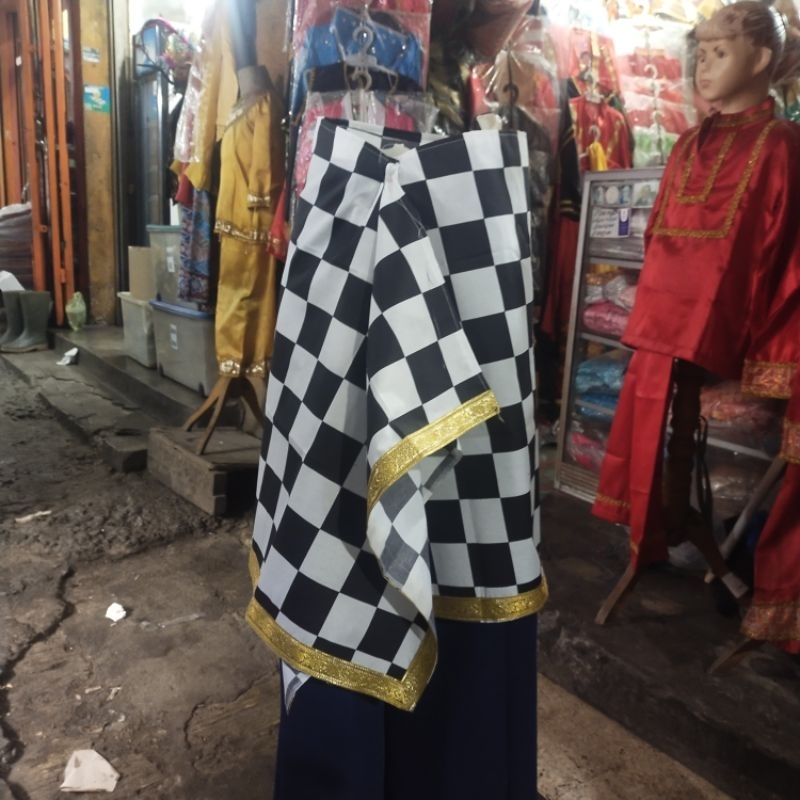 Jual Kain adat Bali /kain poleng | Shopee Indonesia