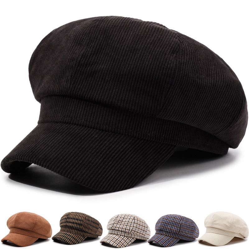 Jual KIAMA - WH01 - Topi Cap Apolo Polos Newsboy Dewasa Unisex Import ...