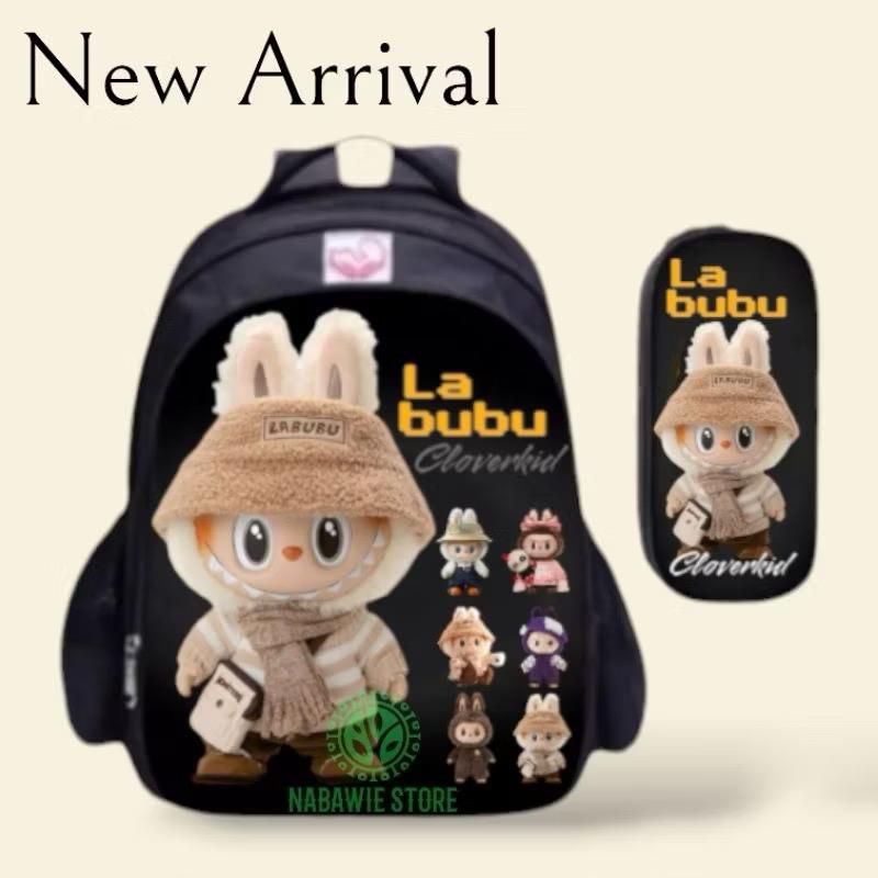 Jual Tas Labubu Anak TK SD PAUD Ransel Sekolah Anak Karakter Viral+Tempat Pensil | Shopee Indonesia