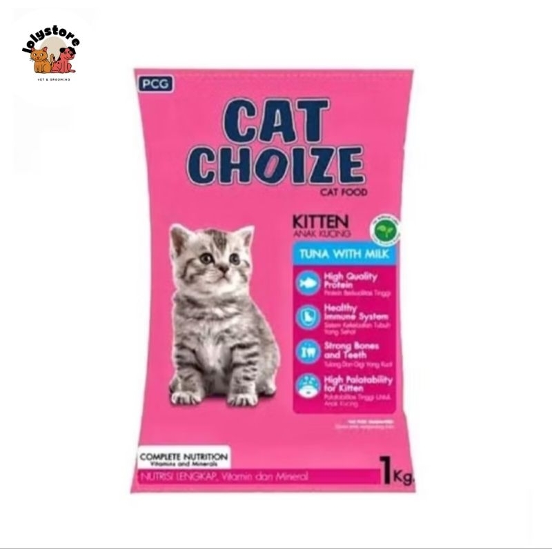 Jual Cat Choize Kitten Tuna&Salmon 1kg Freshpack | Shopee Indonesia