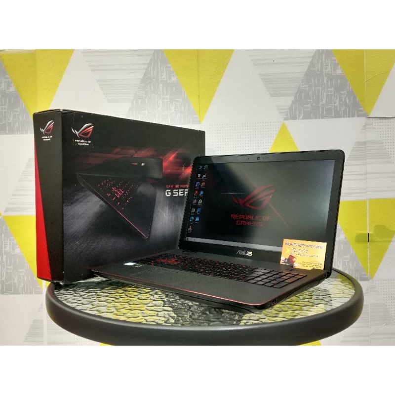 Jual LAPTOP ASUS GAMING G551V SECOND SIAP PAKAI | Shopee Indonesia