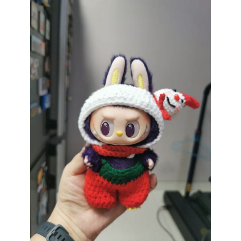 Jual PO_Baju Labubu Christmas (Topi Putih) | Shopee Indonesia