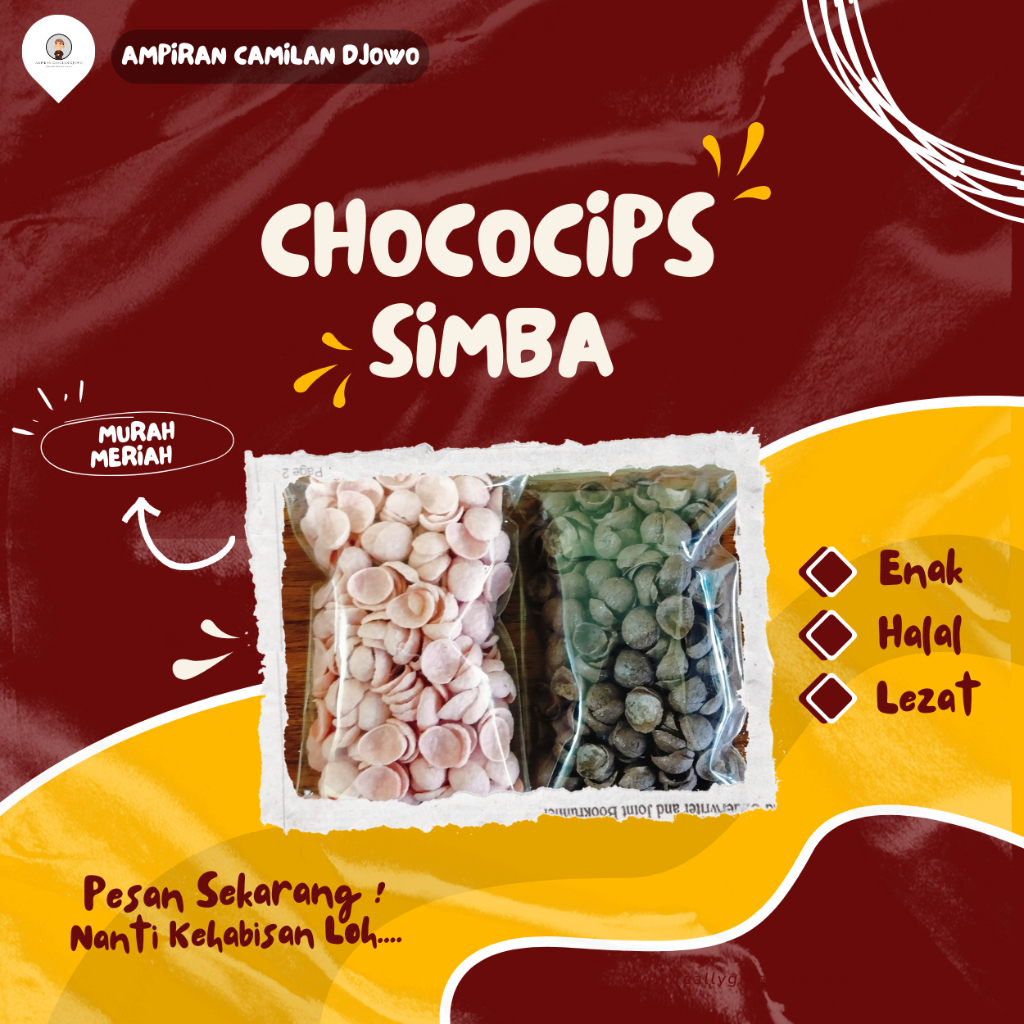 Jual Choco Chips / Choco Crunch / Coco Simba Bulky Richeese Nabati ...