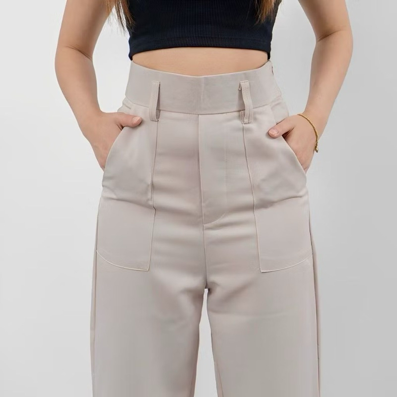 Jual Diora Highwaist Kulot Pants Wanita - Loose & Straight Cut | Shopee ...