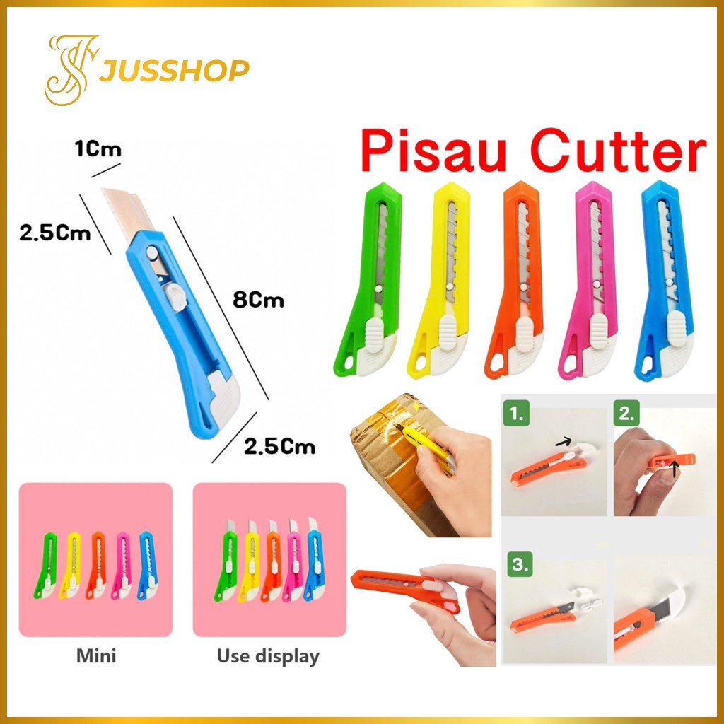 Jual Pisau Cutter Mini Gantungan Kunci Pisau Cutter Kecil Silet Tajam ...