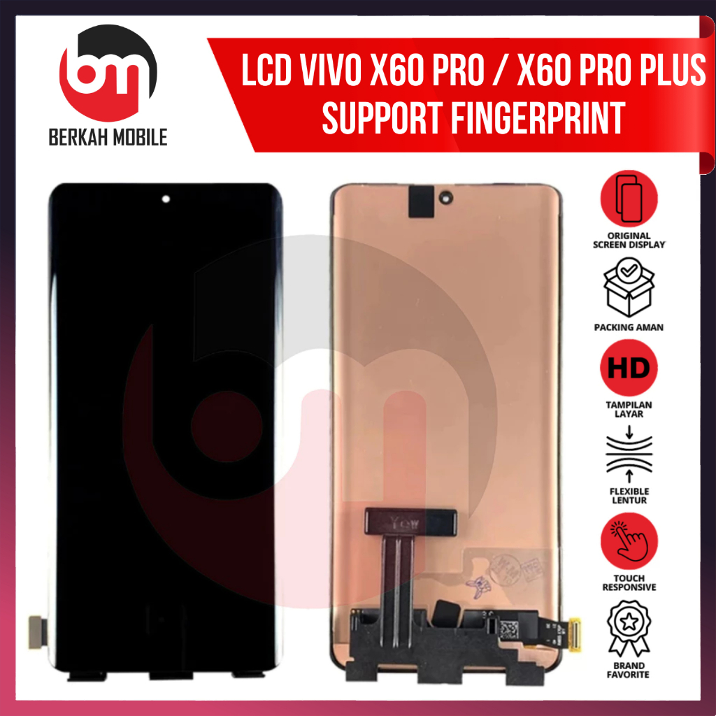 Jual LCD VIVO X60 PRO / X60 PRO PLUS SUPPORT FINGERPRINT ORIGINAL ...