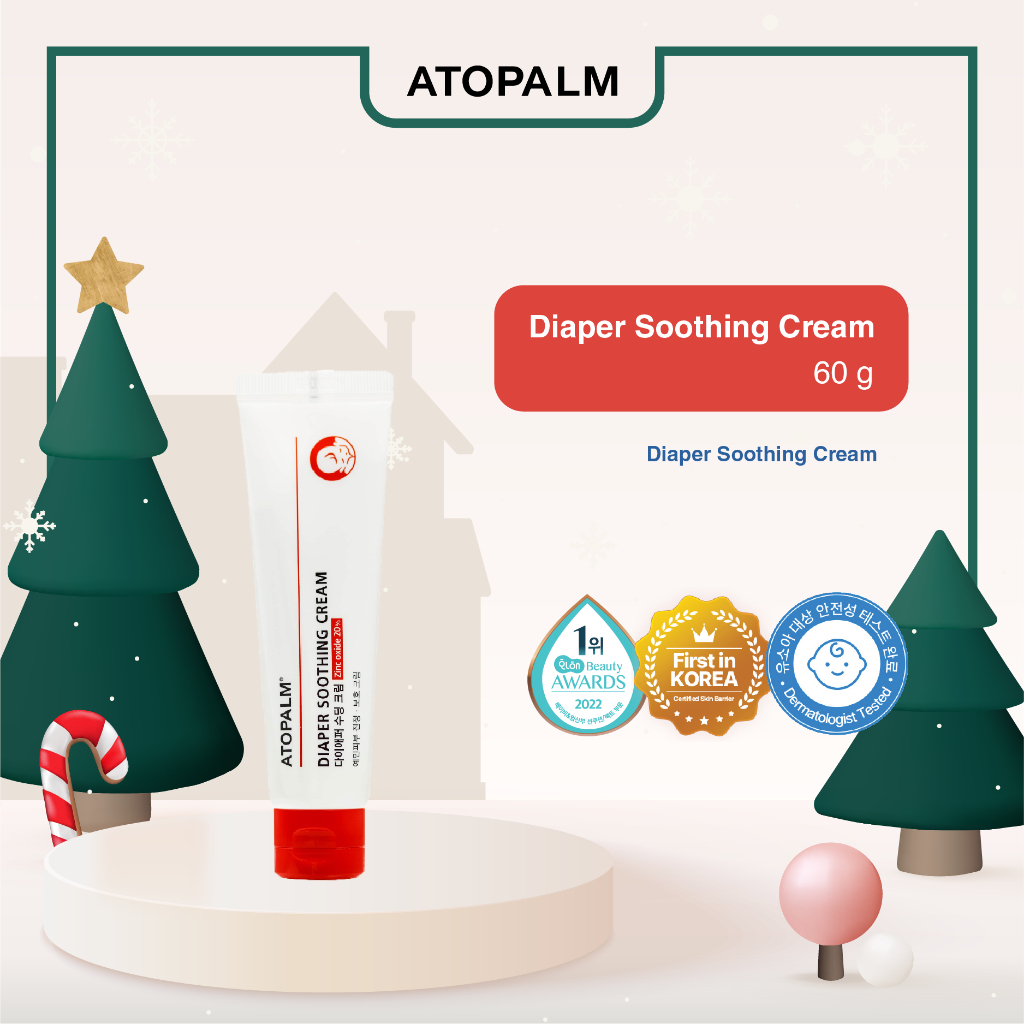 Jual ATOPALM Diaper Soothing Cream 60g - Krim Ruam Popok | Shopee Indonesia