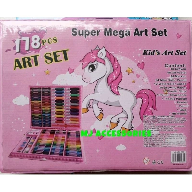 Jual crayon anak 178 pcs / crayon set | Shopee Indonesia