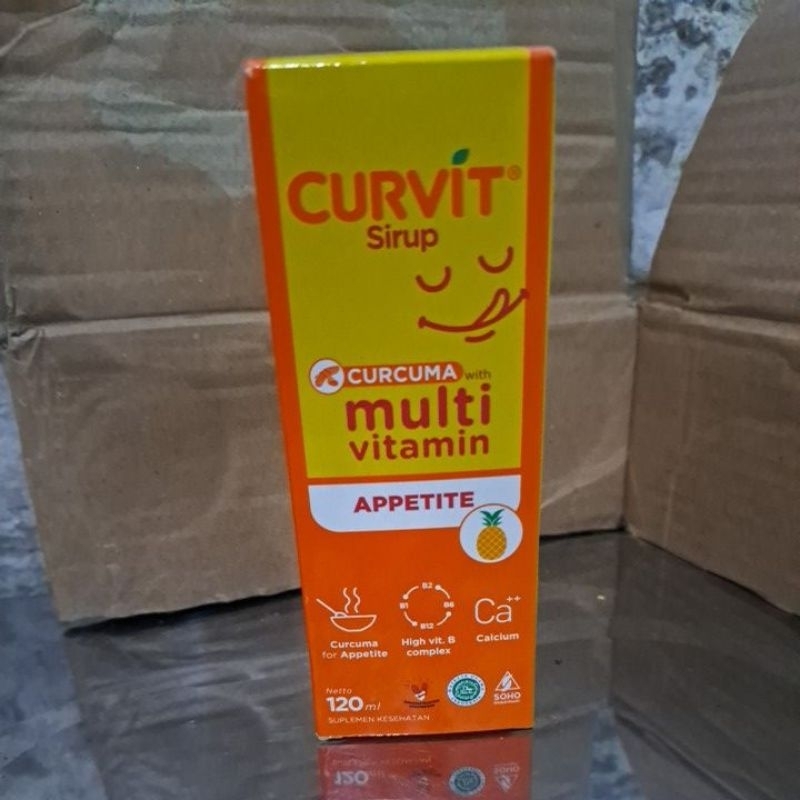Jual curvit sirup multivitamin 120ml | Shopee Indonesia