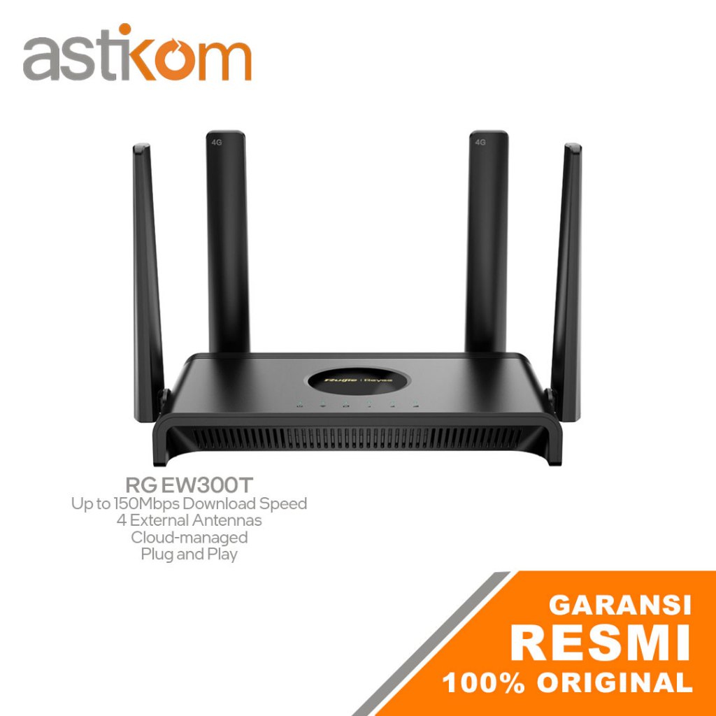 Jual Ruijie Reyee RG EW300T N300 Wireless 4G LTE Router | Shopee Indonesia