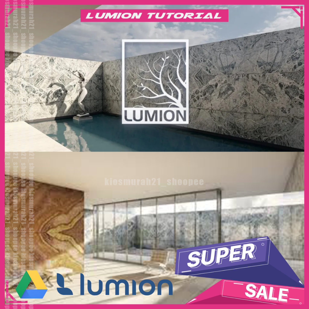 Jual LUMION - Lumion 11. Learn to render like a true professional! Lumion Pro Livesync Ray ...