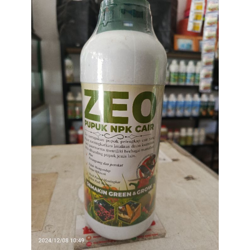 Jual PUPUK NPK CAIR ZEO Kemasan 1 Liter | Shopee Indonesia